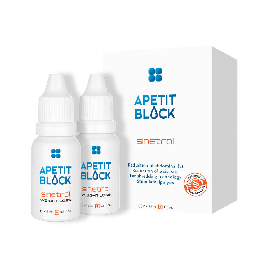 Apetit Block, confezione 2 x 15 ml, Empire Expert Pharma- Coadiuva eff ...