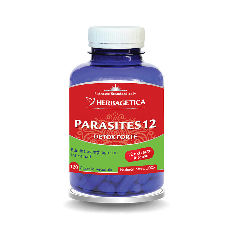 Parasites 12 Detox Forte, Herbagetica – Nat Life